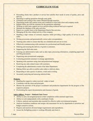 Nayeem Khan C.V | PDF