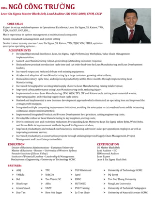 Profile NGO CONG TRUONG-EN | DOC