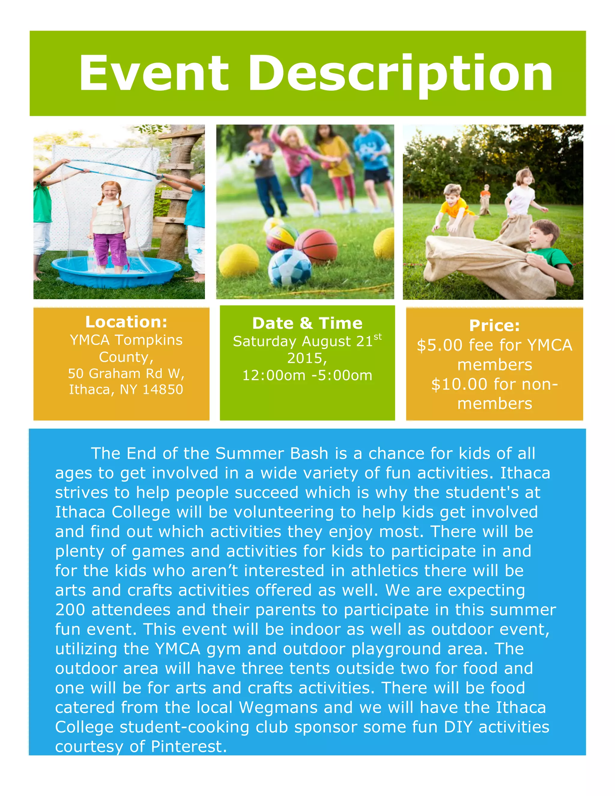 YMCA Event Proposal (1) | PDF