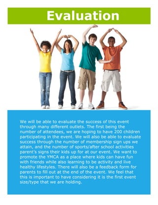 YMCA Event Proposal (1) | PDF | Grocery Shopping | Shopping