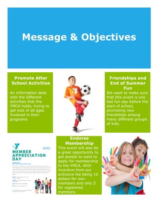 YMCA Event Proposal (1) | PDF