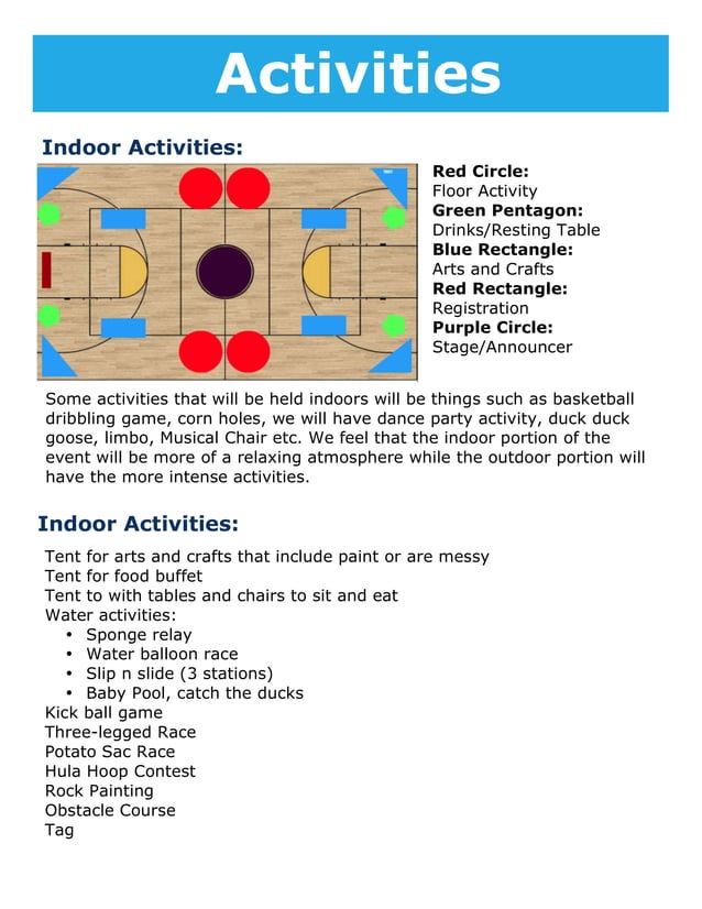 YMCA Event Proposal (1) | PDF | Grocery Shopping | Shopping