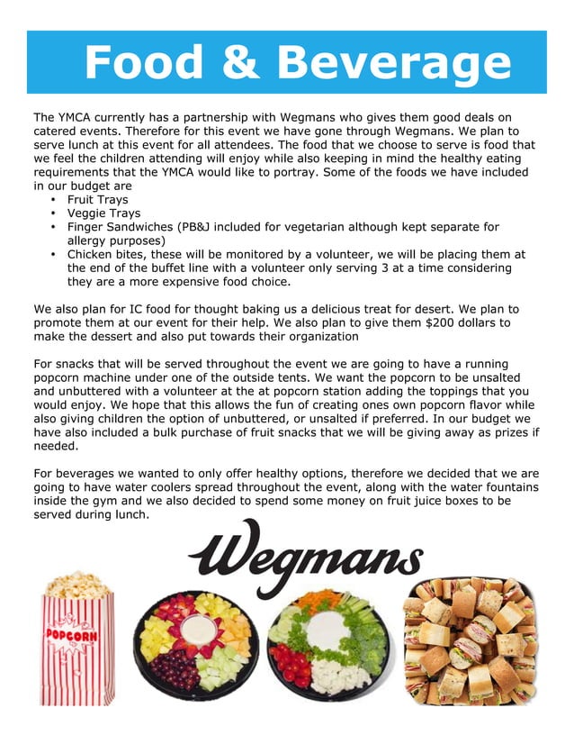 YMCA Event Proposal (1) | PDF