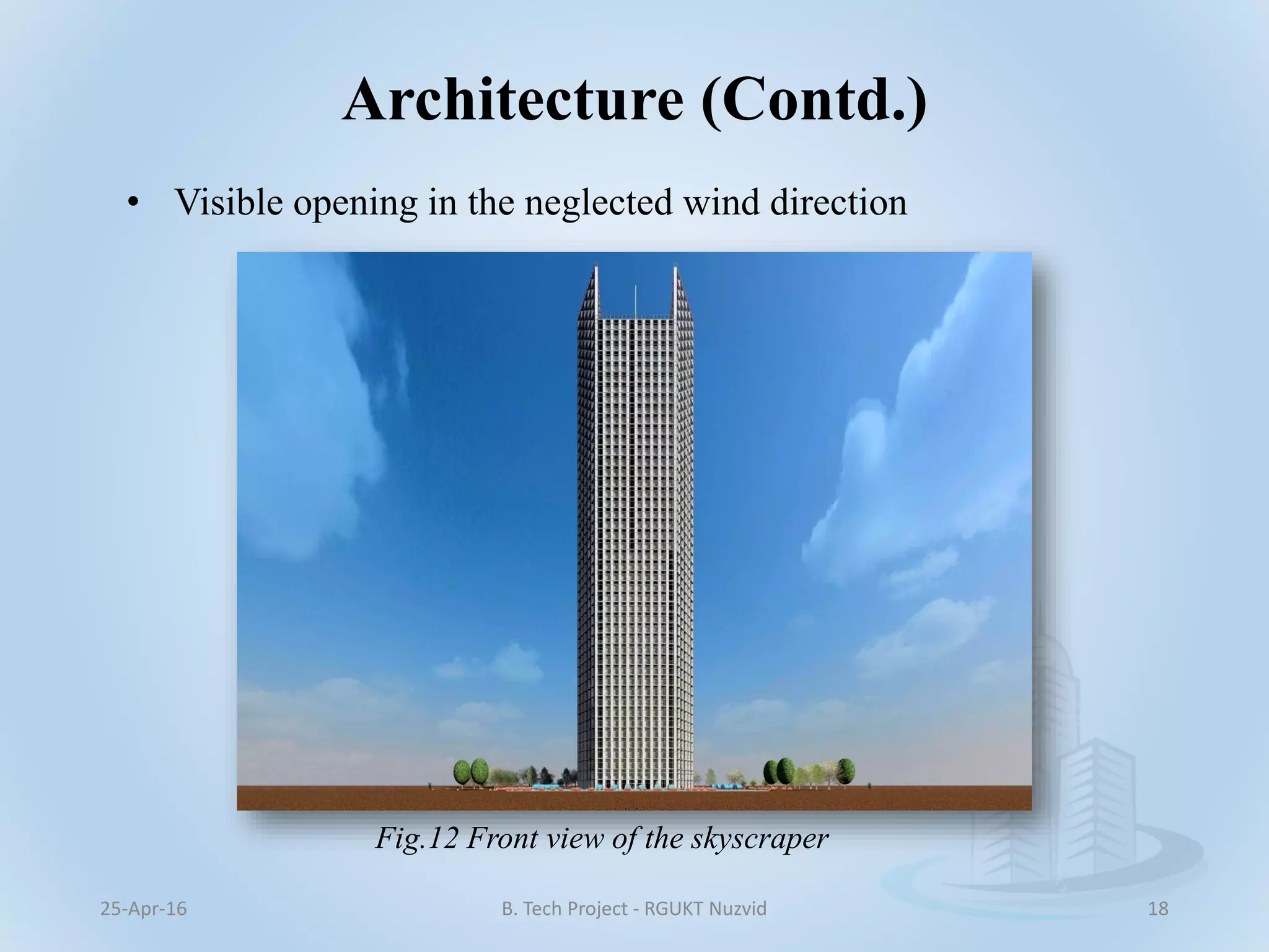 ARCHITECTURE, ANALYSIS AND DESIGN OF SKYSCRAPER | PDF