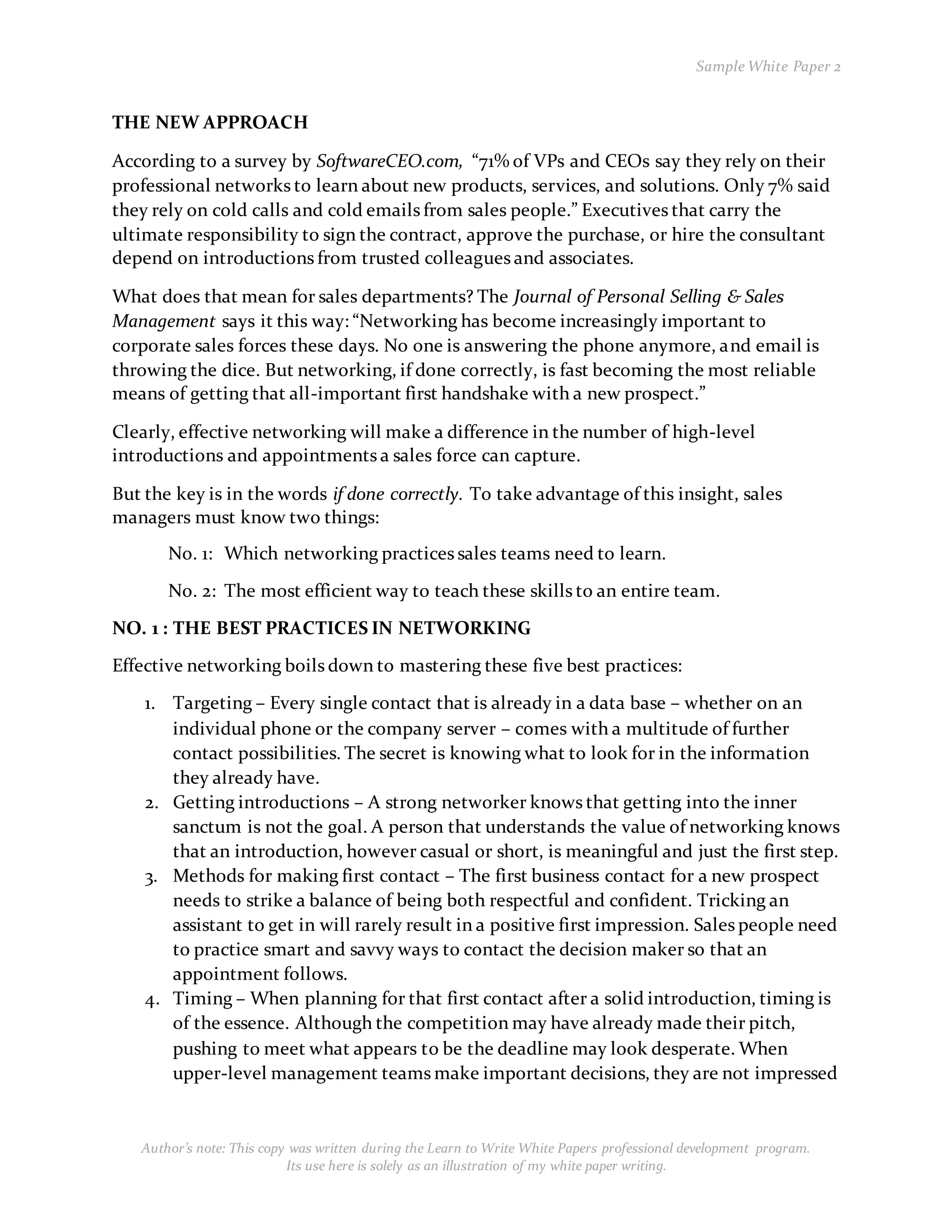 Sample White Paper | DOCX