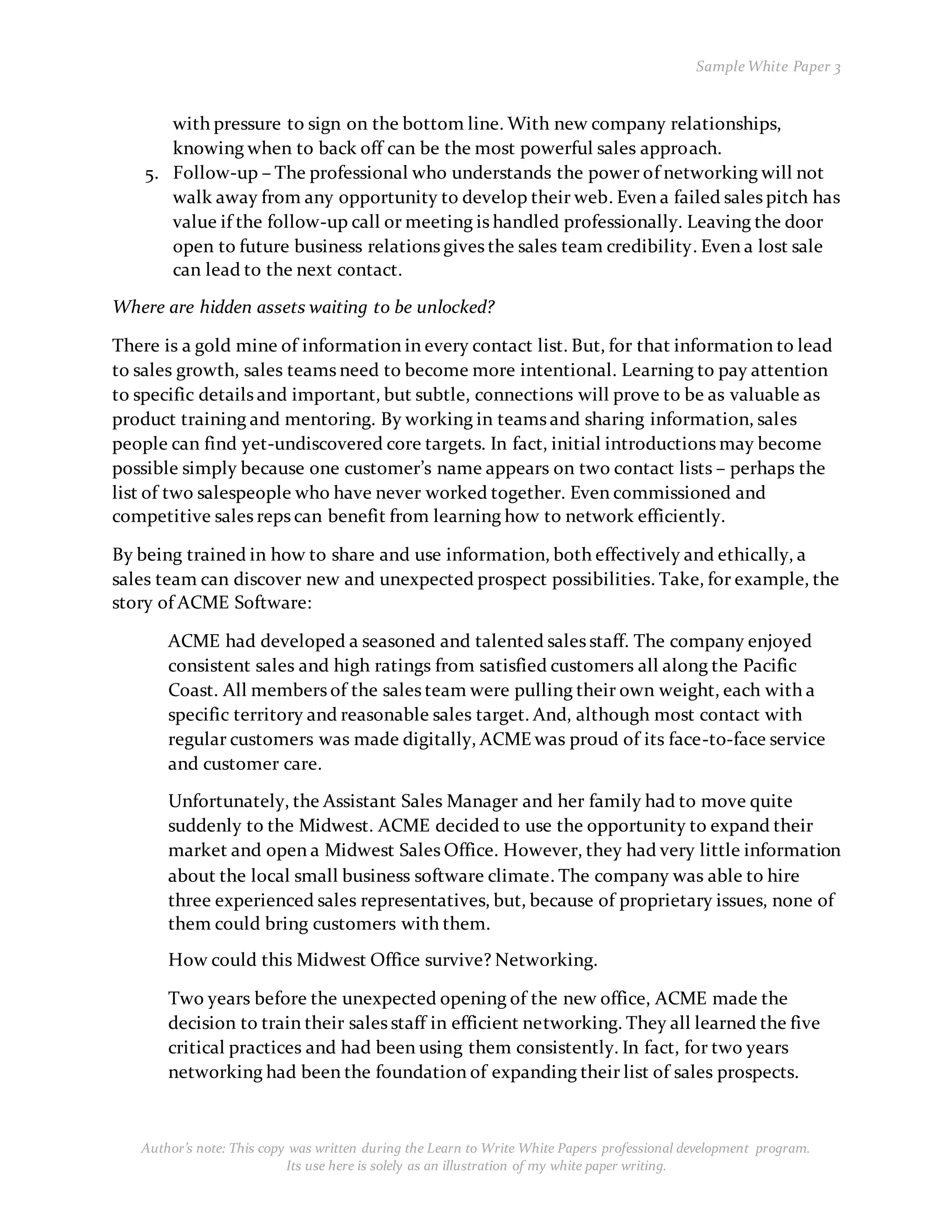 Sample White Paper | DOCX