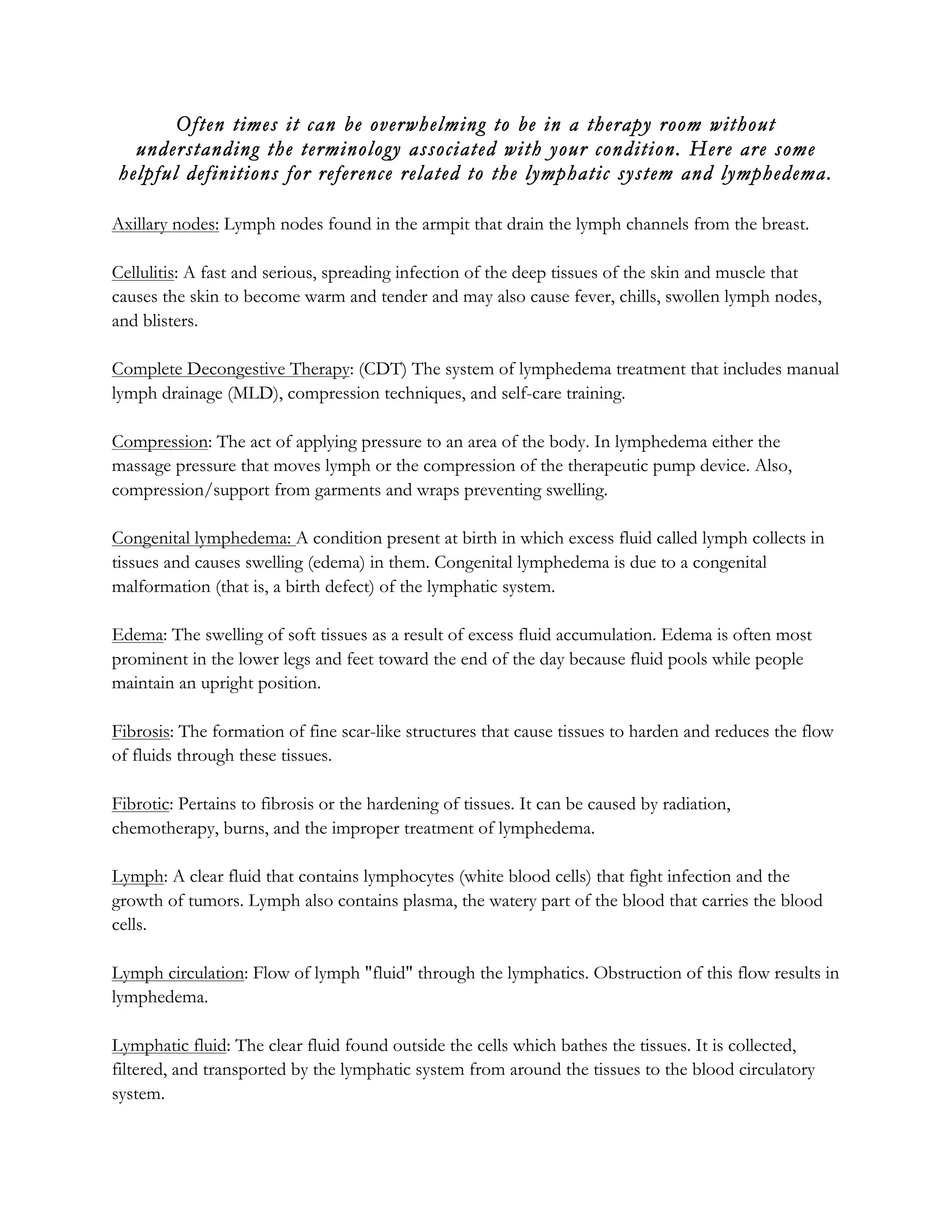 Patient Handout | PDF