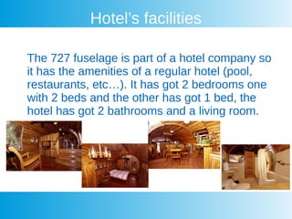 727 fuselage home hotel | PPT