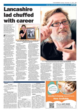 Peter Savill | PDF | Soccer | Sports