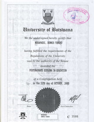 pgde certificate | PDF