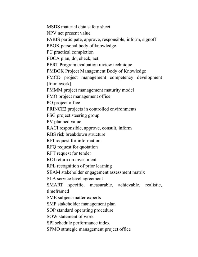 Project Management 4th Edition Stephen Hartley | PDF