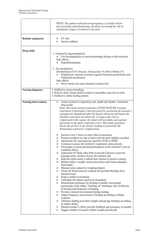 Newborn Assessment | PDF