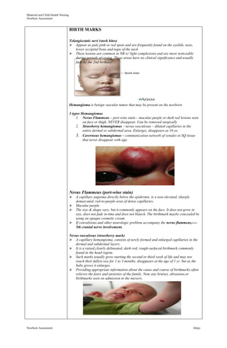 Newborn Assessment | PDF