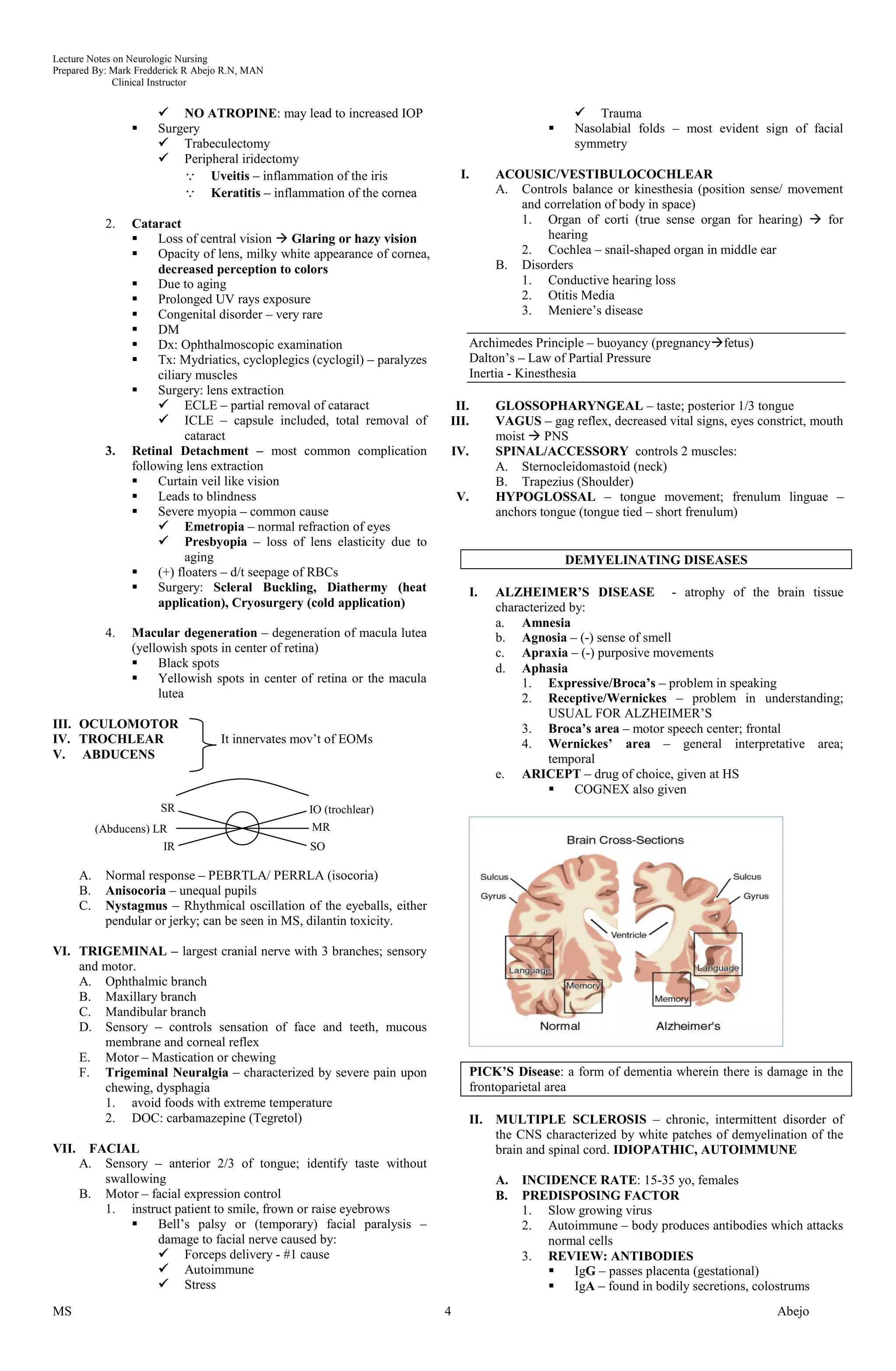 Neuro Nursing | PDF