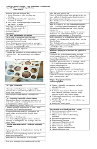 Bowel Elimination | PDF