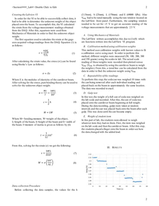 LabReport2 | DOCX | Chemistry | Science