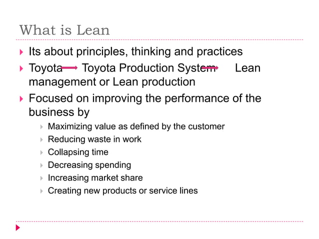 Introduction to Lean and PDSA Thinking | PPT