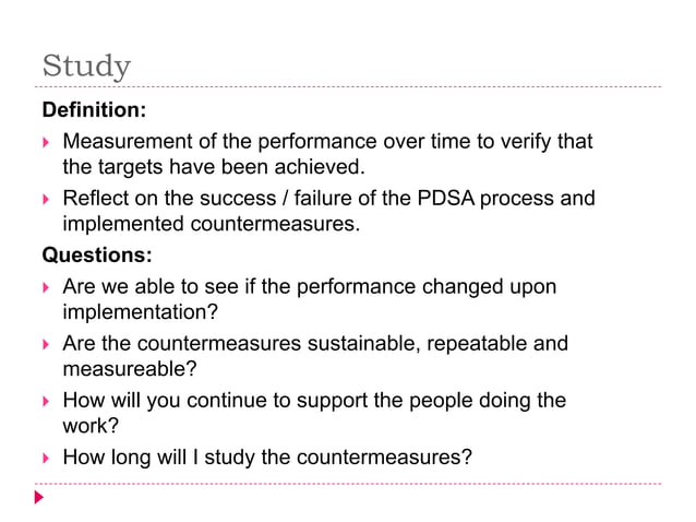 Introduction to Lean and PDSA Thinking | PPT