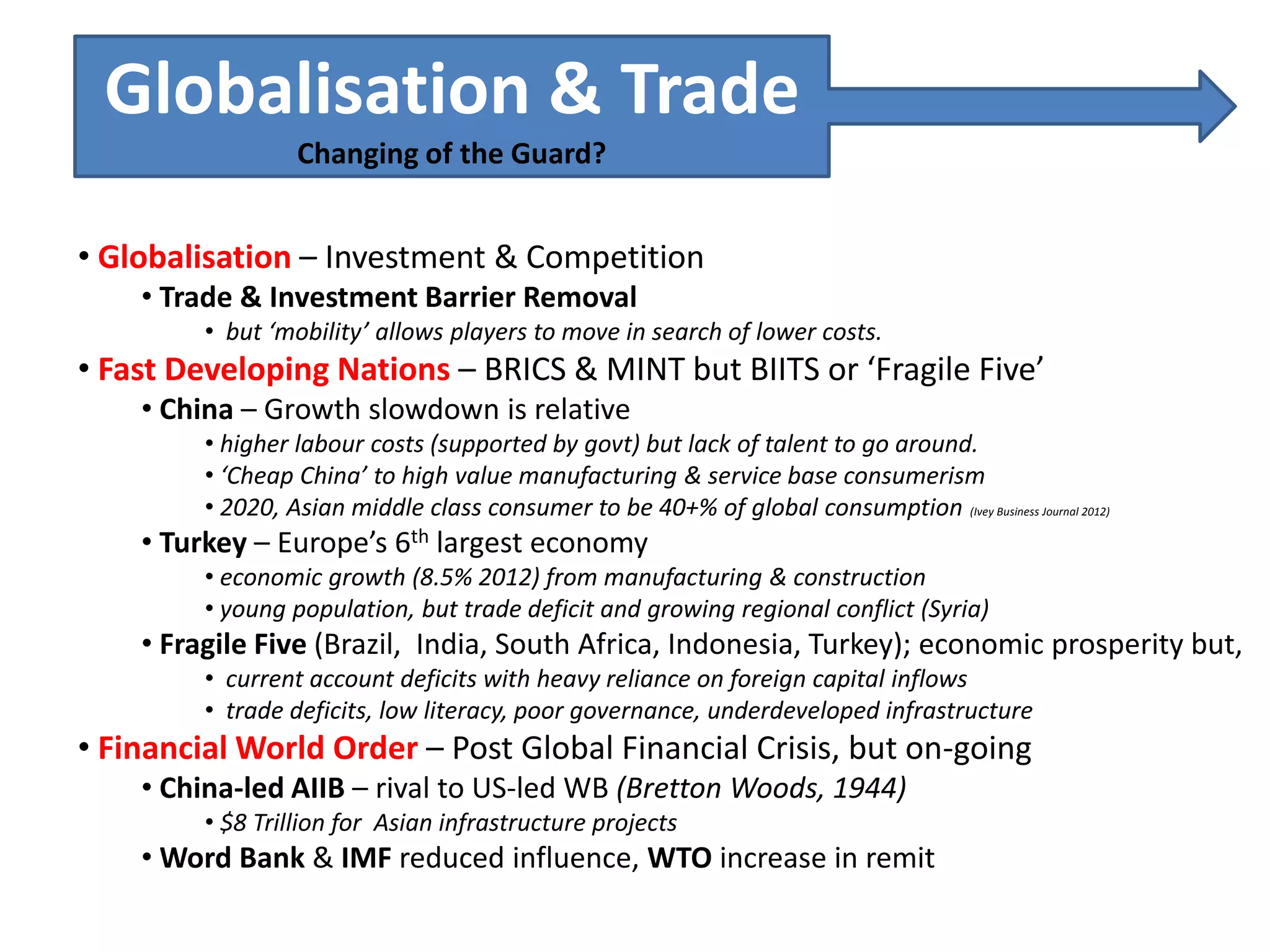 Current Challenges in International Business | PPTX