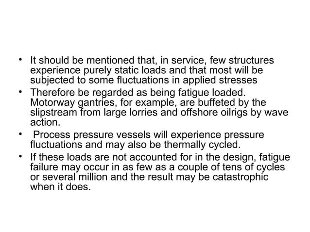 Fatigue testing and fatigue characteristics | PPT
