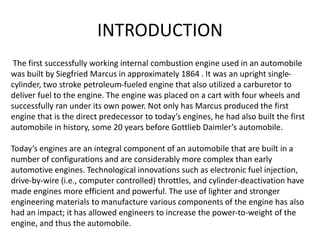 ENGINE MATERIALS | PPTX