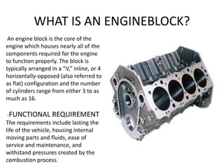 ENGINE MATERIALS | PPTX
