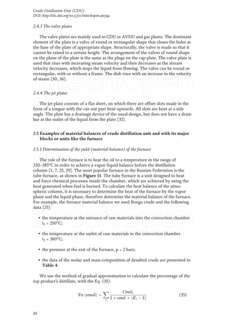 Typical Crude distillation unit in refineriies | PDF