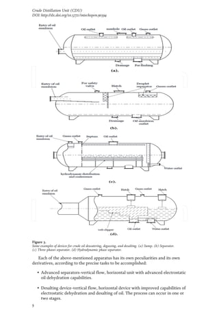 Typical Crude distillation unit in refineriies | PDF