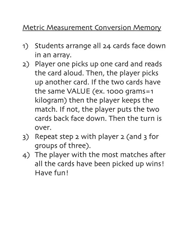 Measurement memory | PDF