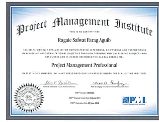 PMP certificate | PPT