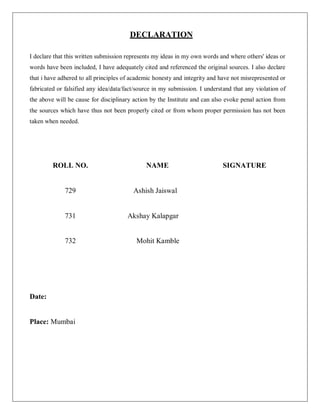 isl mini project report Akshay | PDF