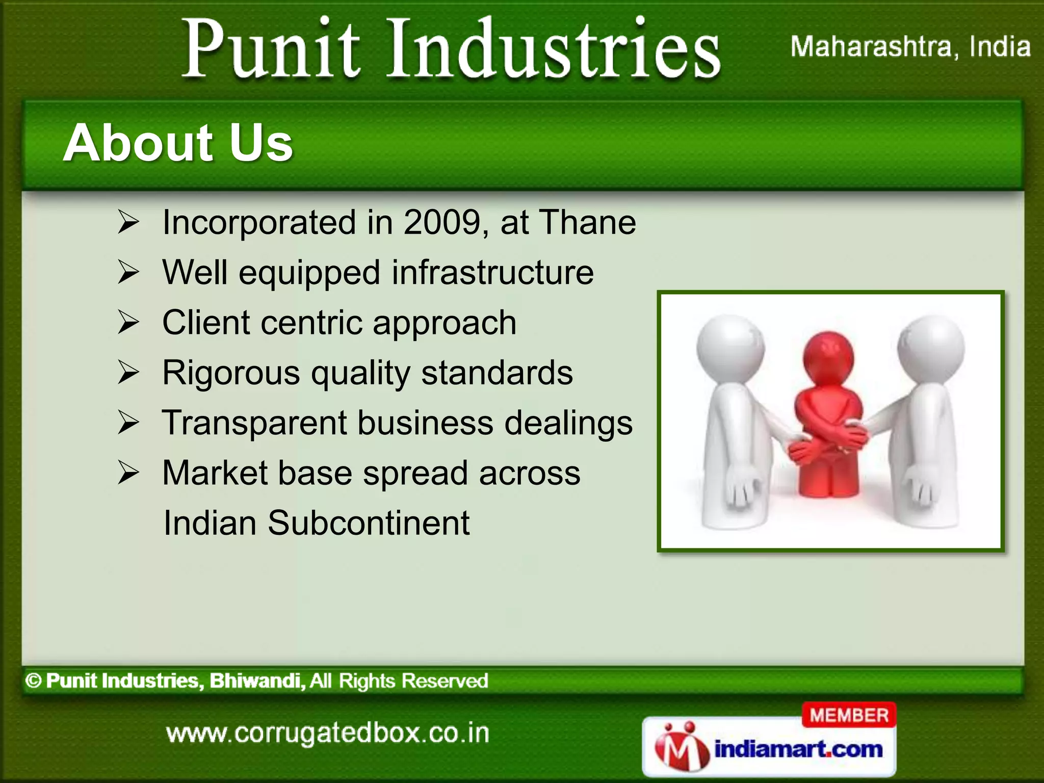 Punit Industries, Maharashtra india | PPSX