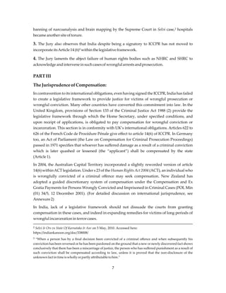 Innocence Network's 1st People's Tribunal - Jury Report | PDF