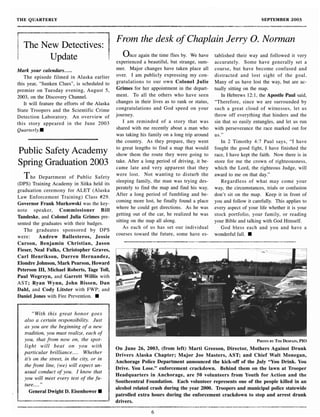 DPS The Quarterly September 2003 | PDF