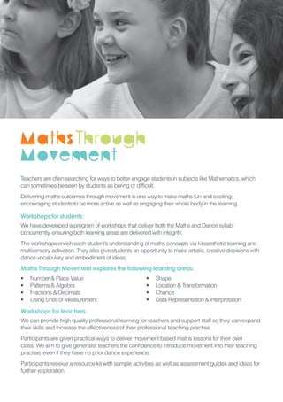 Creative Moves Brochure-single pages-full-HR | PDF | Primary Education ...