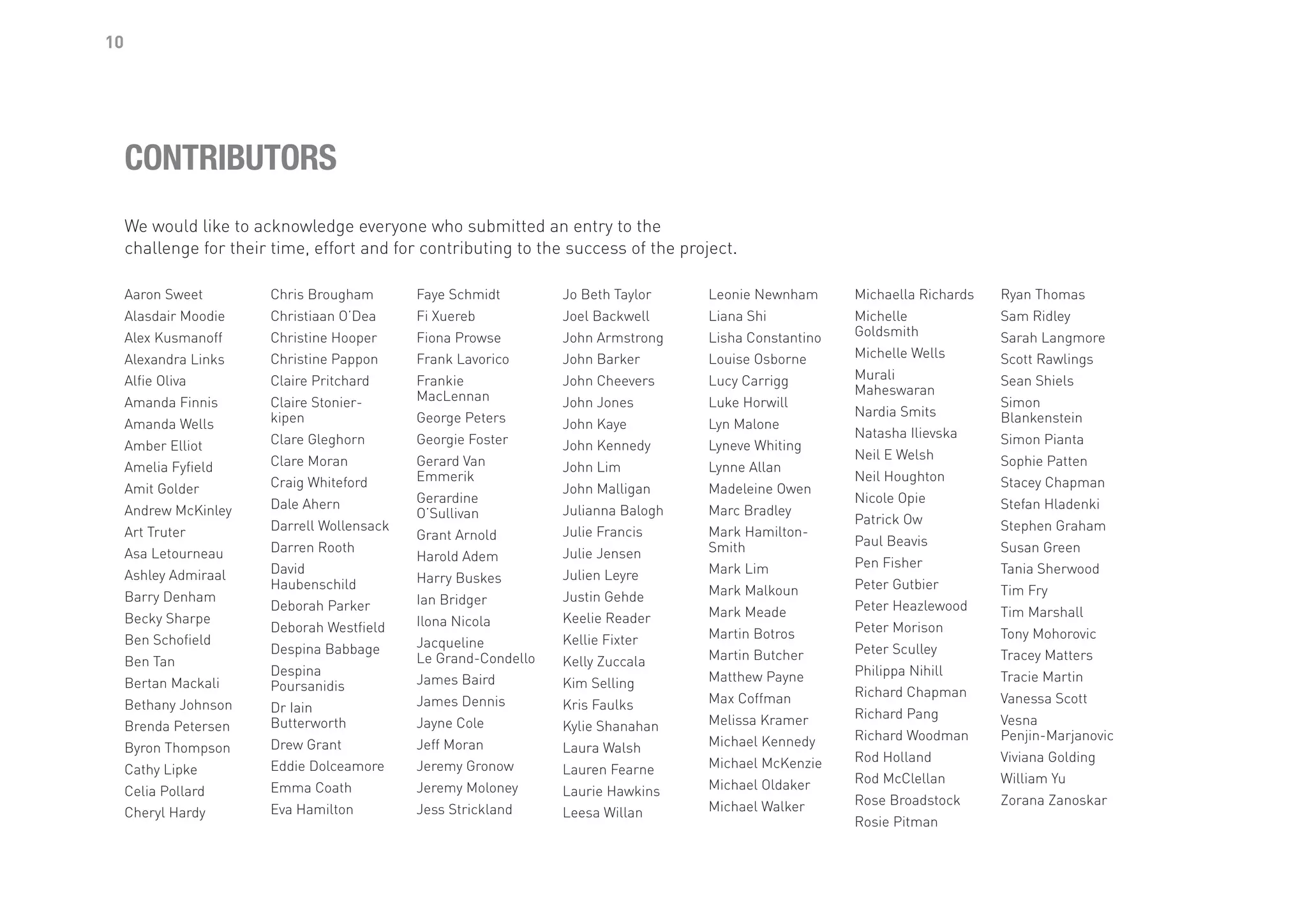 VPS Innovation Challenge 2011 | PDF