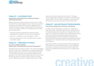 VPS Innovation Challenge 2011 | PPT