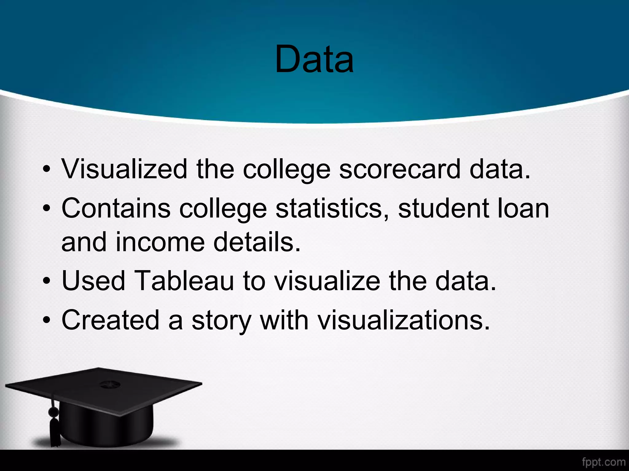 Data Visualization using Tableau | PPT