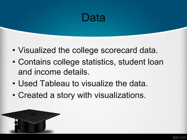 Data Visualization Using Tableau Ppt