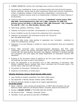 1 CV for Sr instrument technician in 8 years exp | DOCX