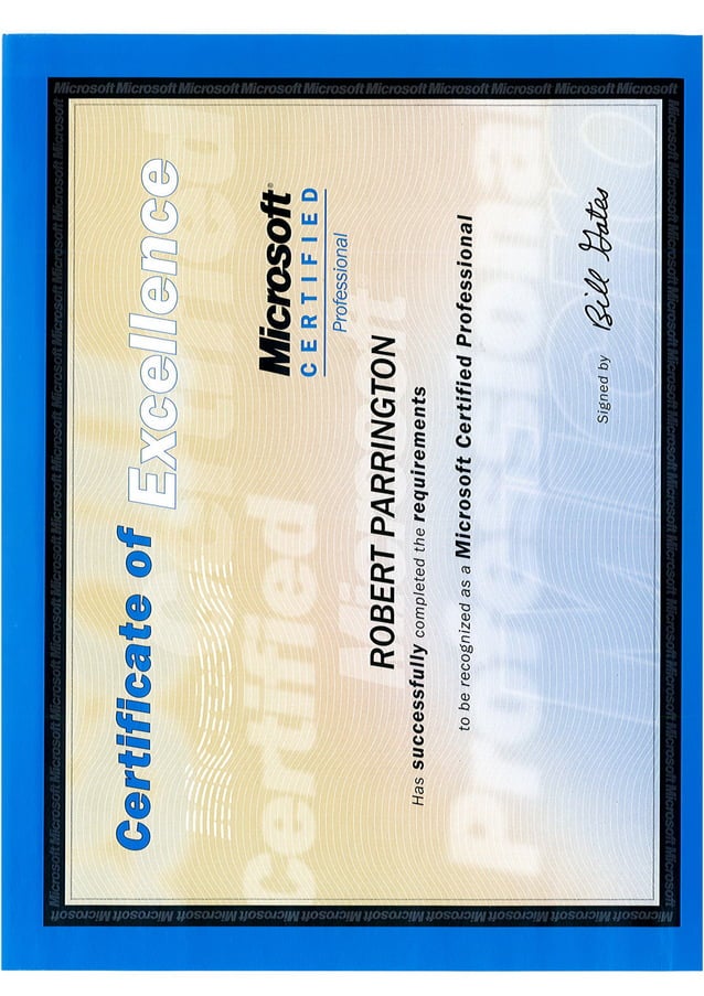 Certificate Microsoft MCP | PDF | Free Download