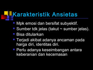 ansietas atau kecemasan 2017 | PPT