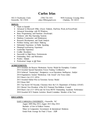 Carlos Irias - Resume | DOCX