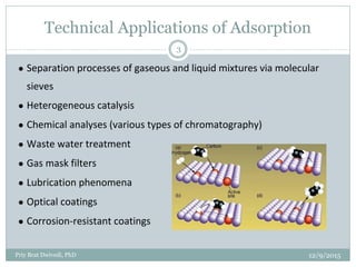 Kinetics & Modeling of Adsorption Process.pptx