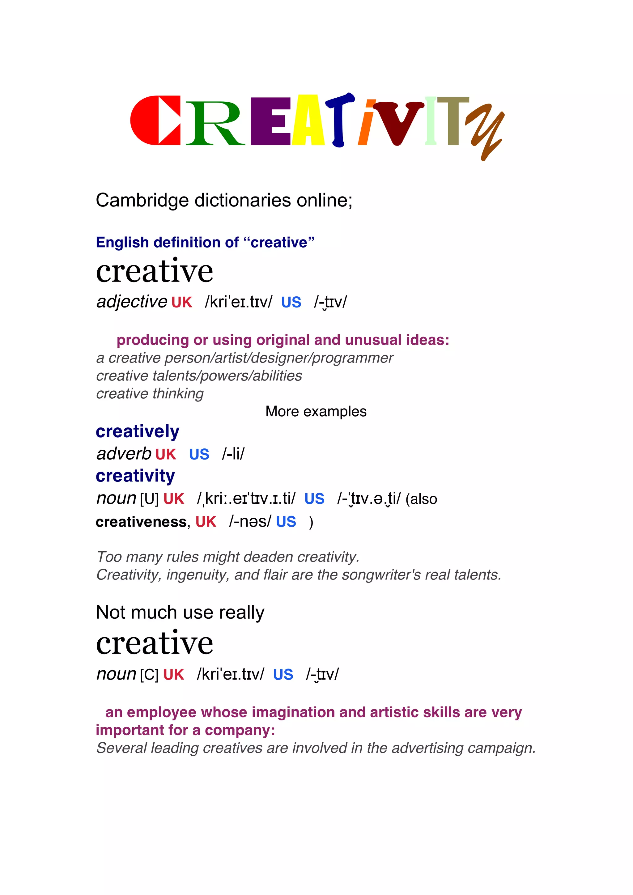 CREATiVITY | PDF