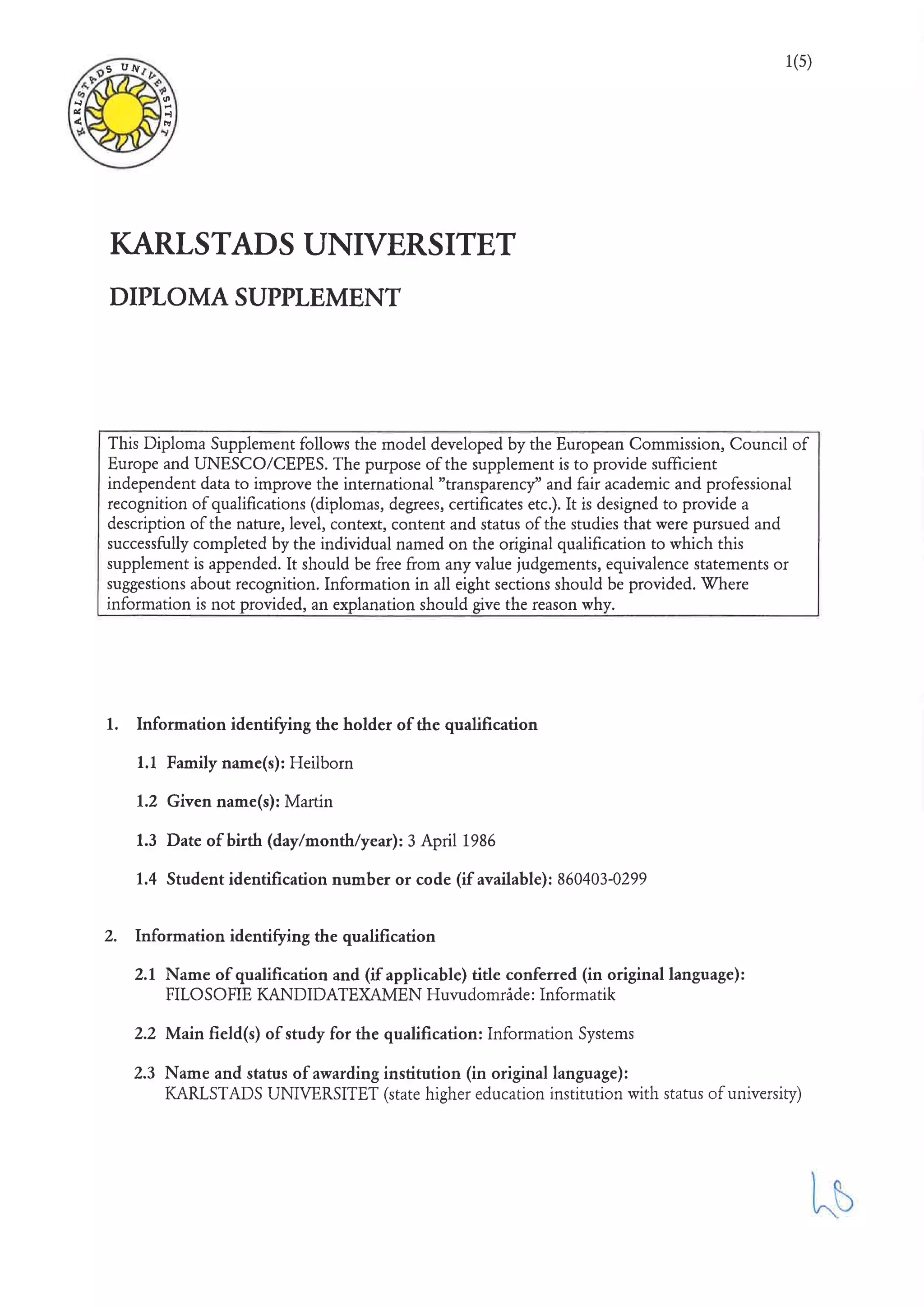 bachelor degree (Swedish) | PDF