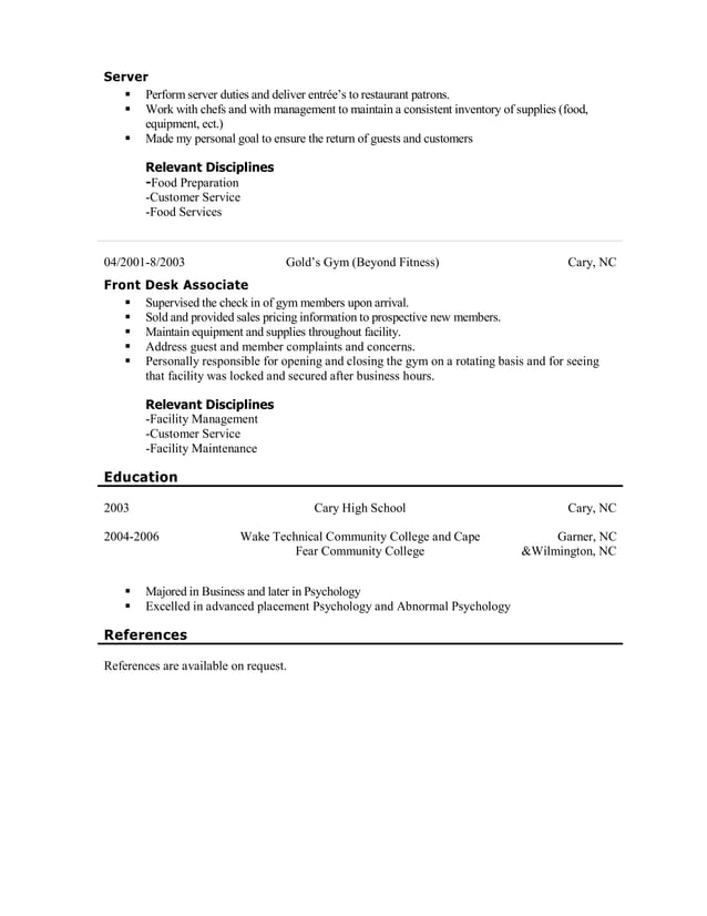 Jeremy Resume | PDF