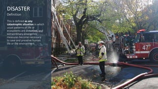 Disasters and Management | PPTX