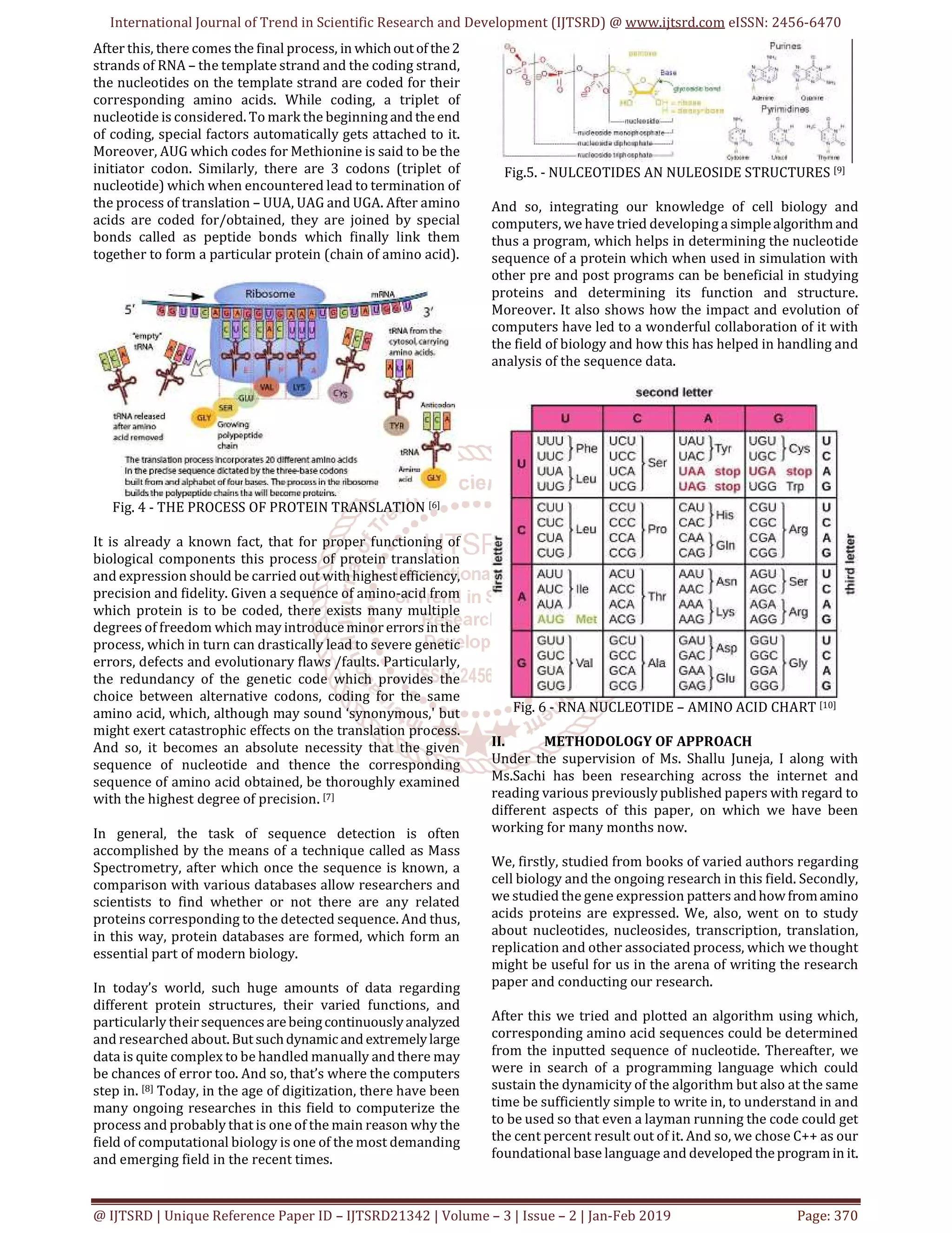 Computational Analysis of RNA Nucleotide Sequences | PDF