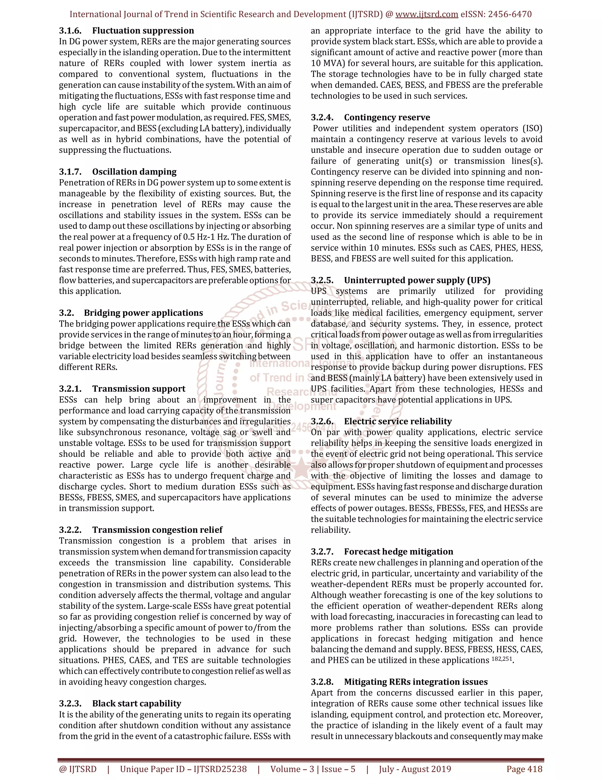 Concept of Hybrid Energy Storage Systems in Microgrid | PDF